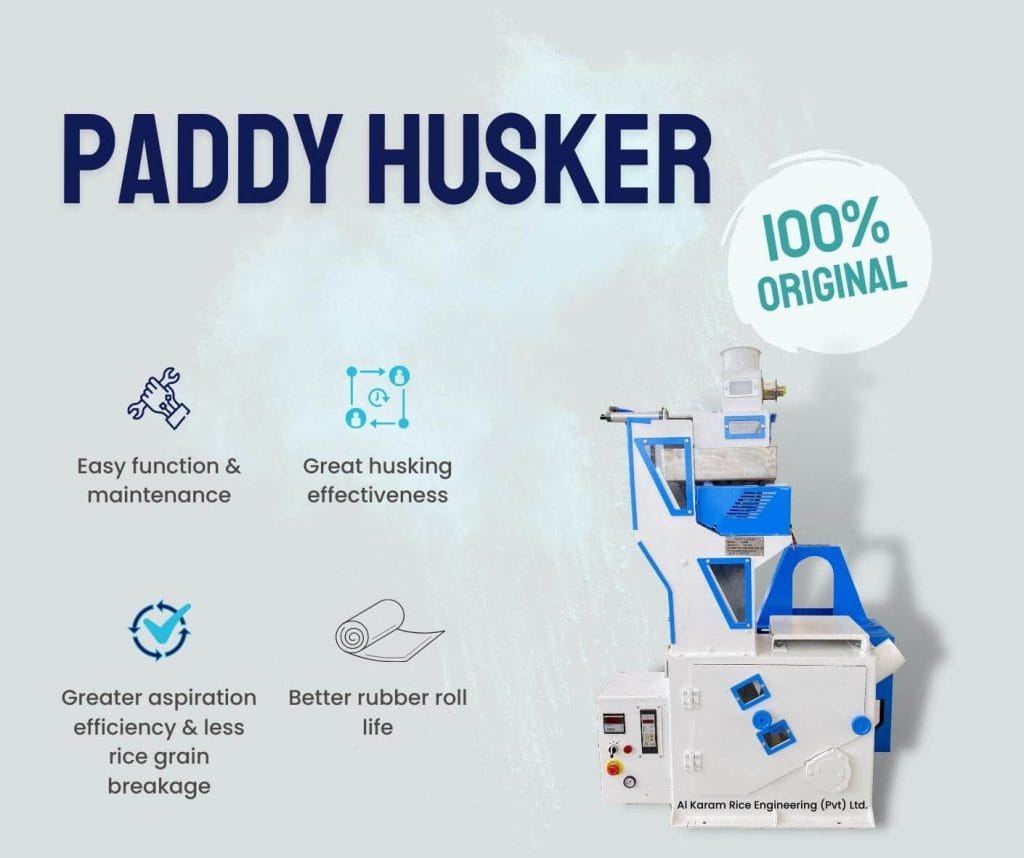 Paddy Husker Machine - Al Karam Rice Engineering